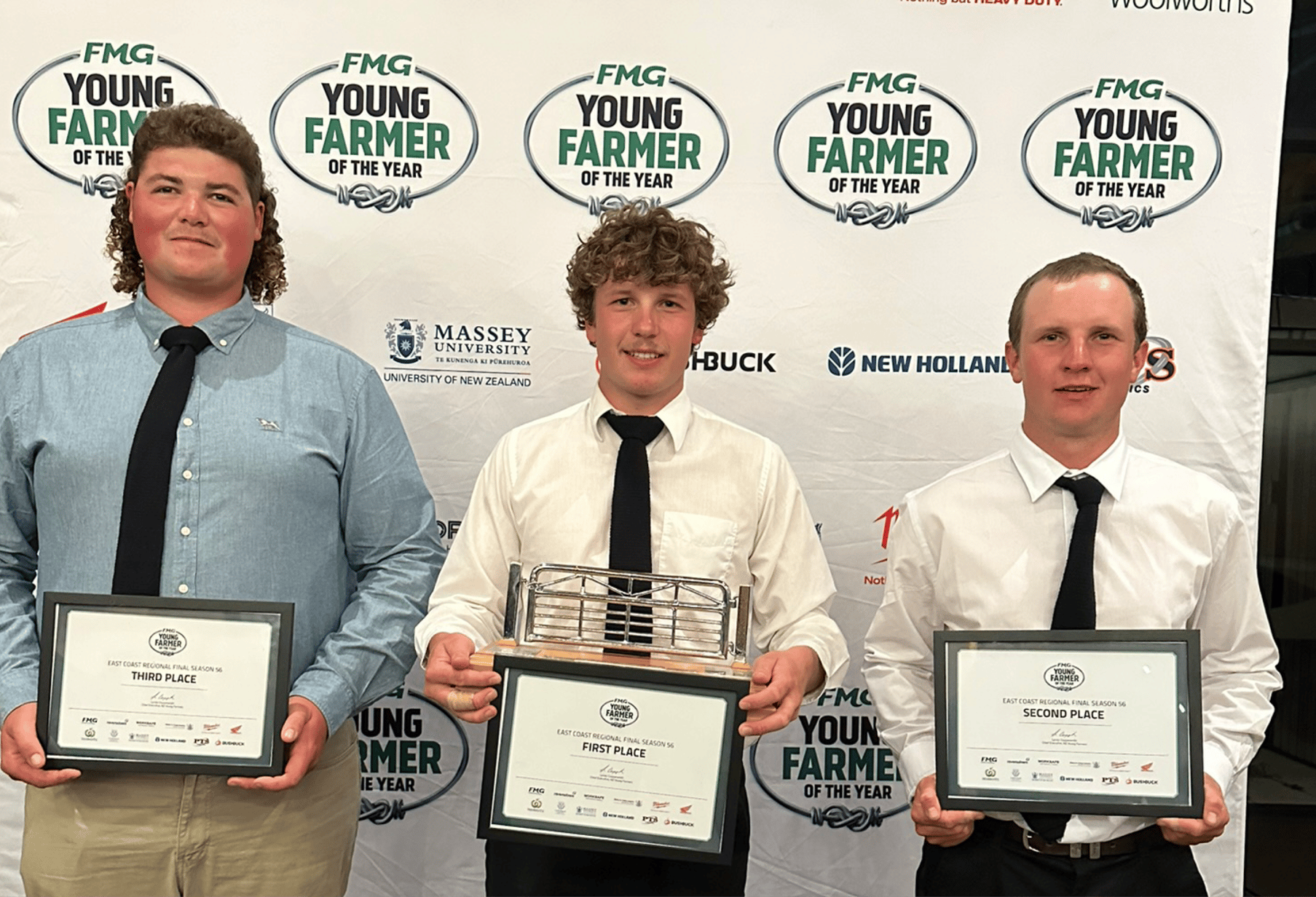Archie Woodhouse takes out East Coast FMG Young Farmer of the Year