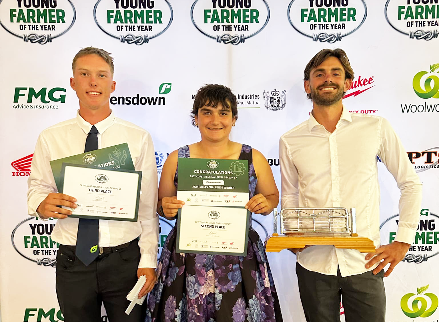 James Robbie Takes East Coast Title in FMG Young Farmer of the Year Debut